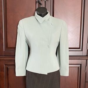 Emporio Armani | Jackets & Coats | Vintage Emporio Armani Mint Green Blazer Size 40 | Poshmark